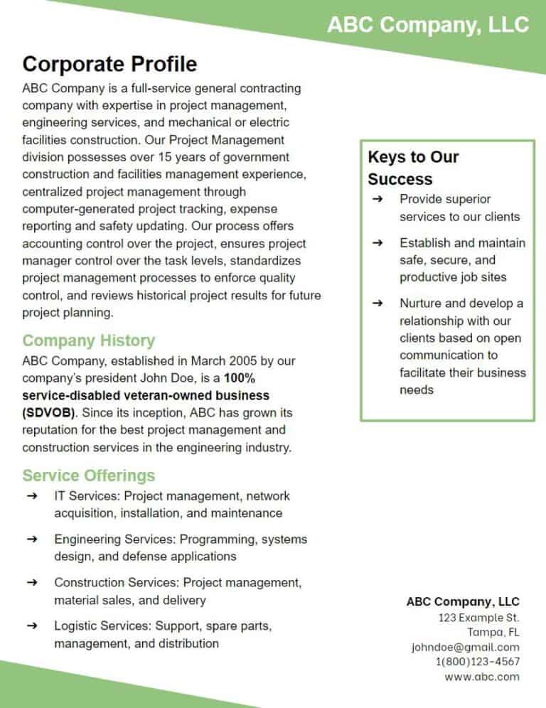 What Capability Statements Are & How To Write One | FAMR